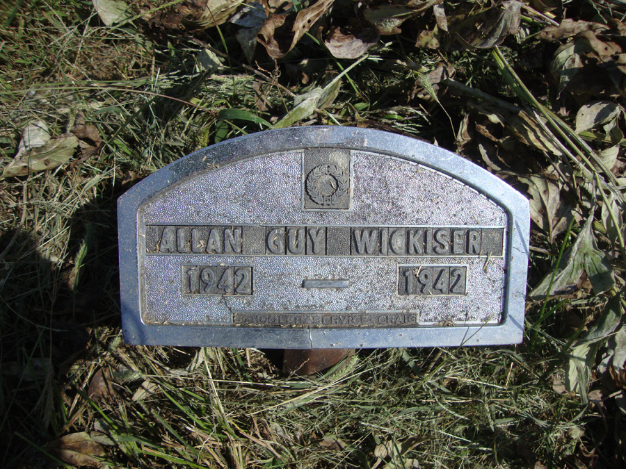 Wickiser, Allan Guy - Craig Cemetery
